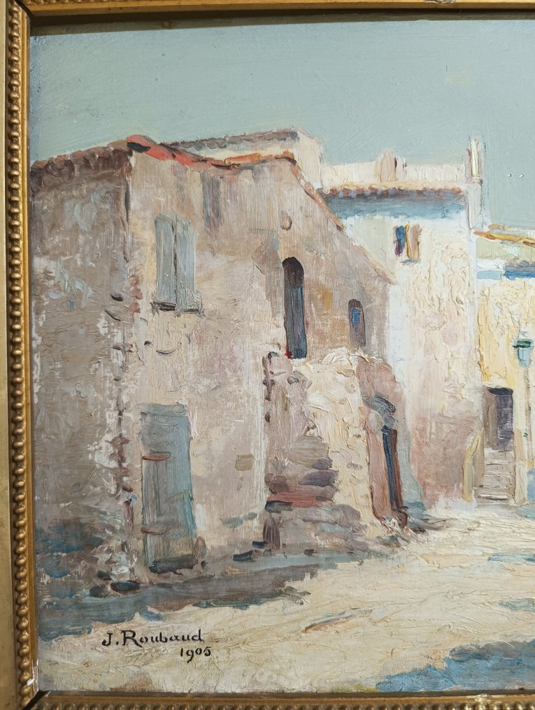 Jean-Baptiste Roubaud (1871-?) - Vue des Martigues - NO RESERVE - Catawiki