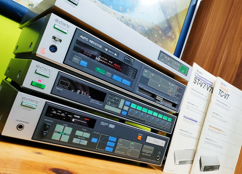 Sony - TA-V7+ST-V7L+TC-V7+PS-LX30 Ensemble hi-fi - Différents modèles - Catawiki