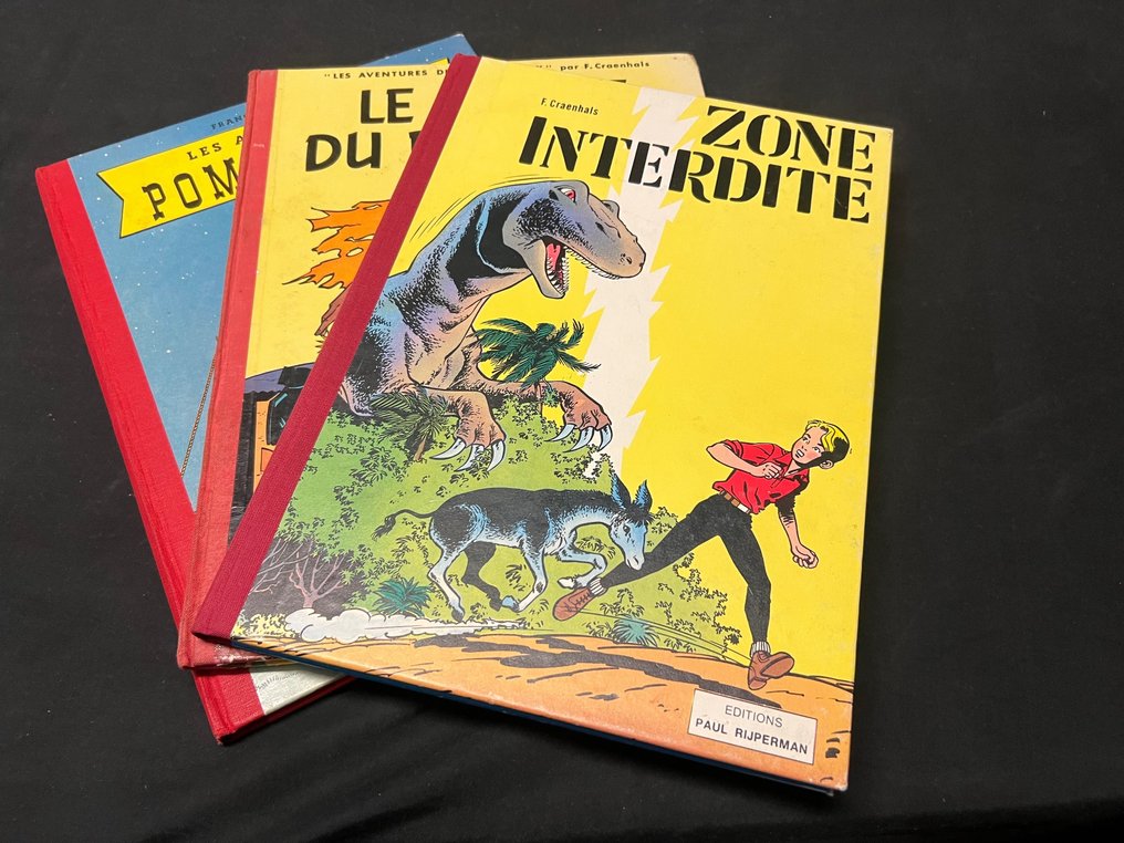 Pom et Teddy T1 + T3 + T6 - 3x C - 3 Album - Erstausgabe - 1956/1982 - Catawiki