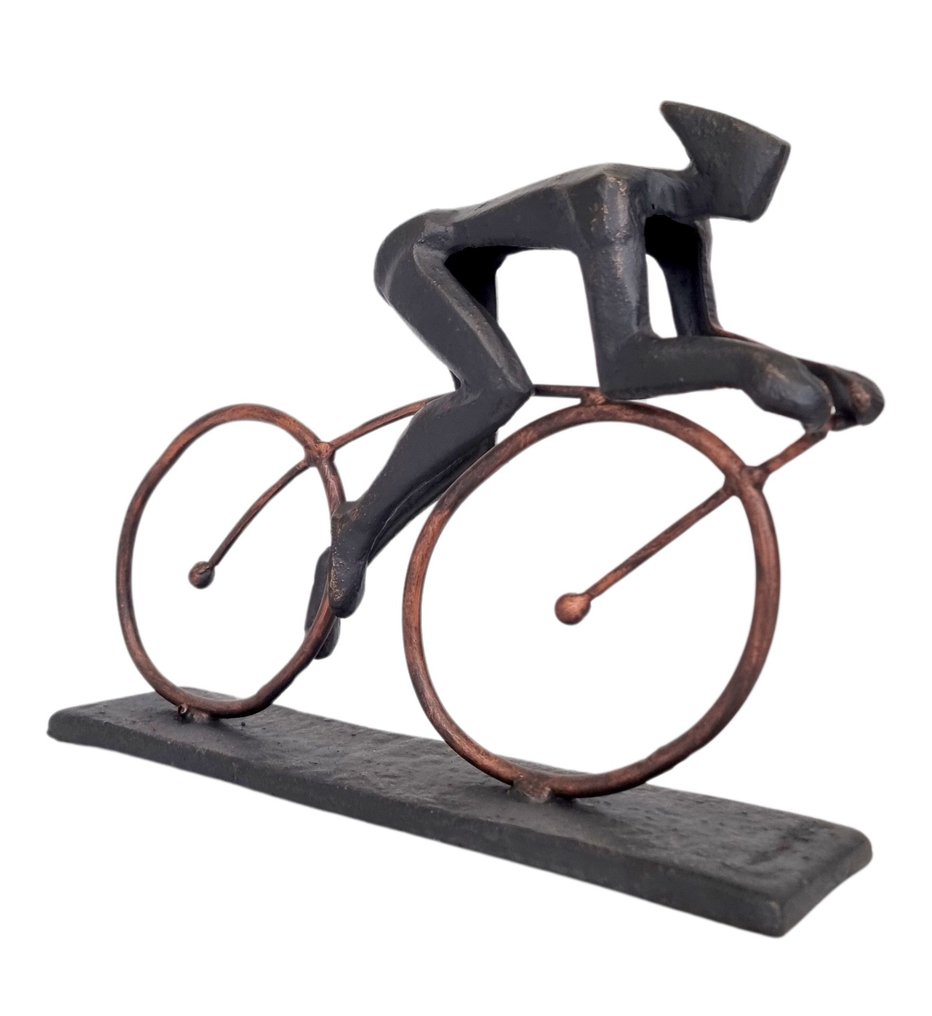 Figure - Fietser - wielrenner - Iron (cast) - Catawiki