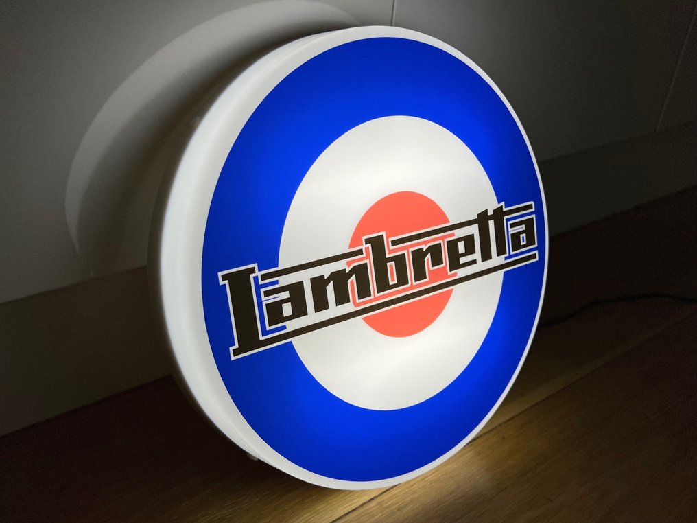 Lambretta - Sign - Plastic - Catawiki