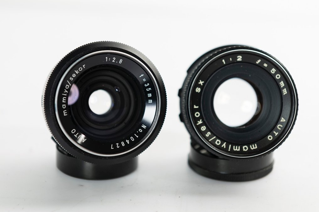 Mamiya-Sekor 35mm f2,8 & SX 50mm f2 Objetivo de cámara - Catawiki
