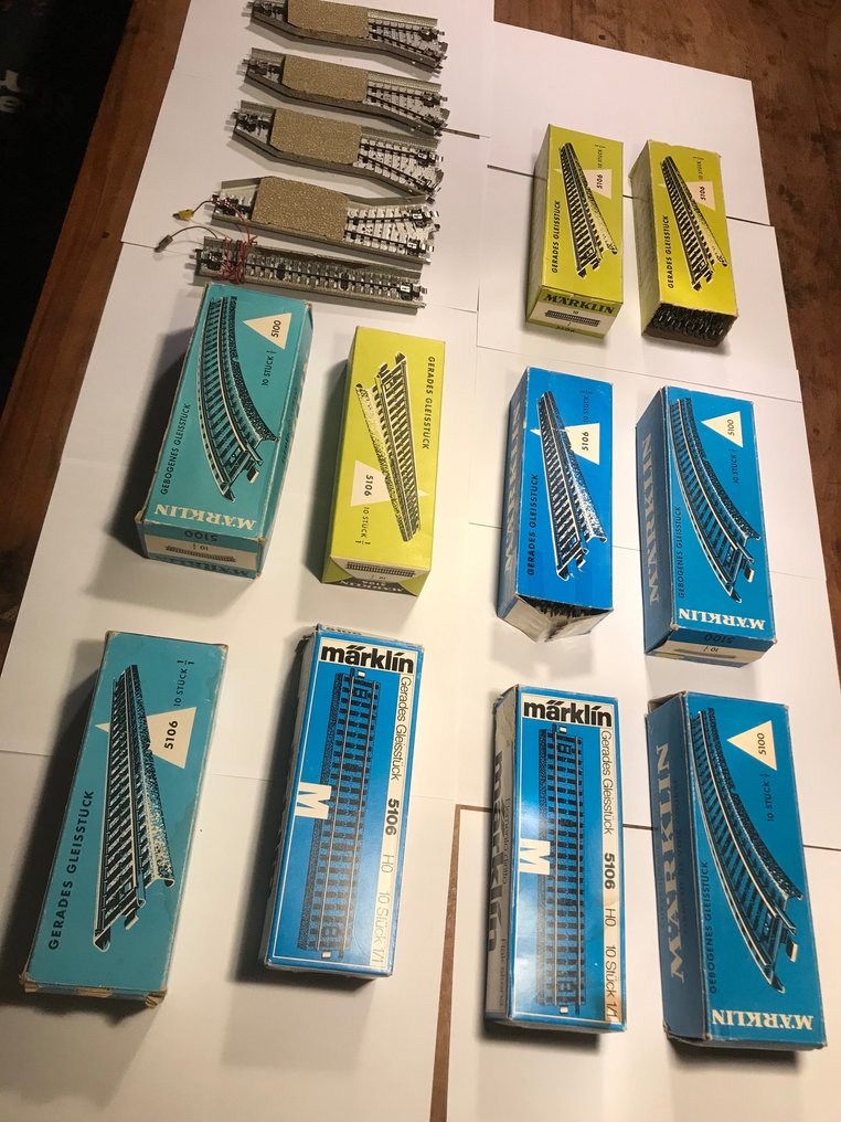 Märklin H0 - 5100/5106/5202 - Spår för modelltåg (105) - M Rails - Catawiki