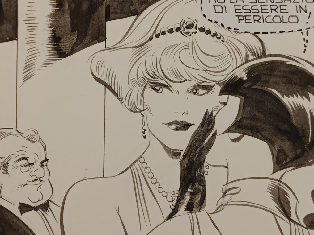 Leone Frollo - 1 Original page - Naga n. 3 - Frankenstein in Guepière - 1975 - Catawiki