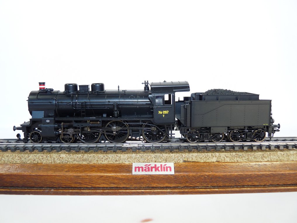 Märklin H0 - 37026 - Steam locomotive with tender (1) - Litra T 297 ...