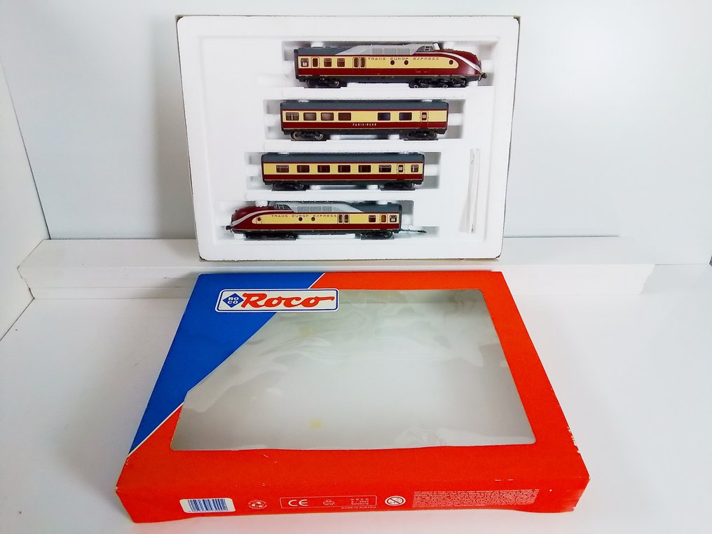 Roco H0 - 43900 - Modeltrein personenwagonset (1) - Treinset - VT 11.5 TEE - DB - Catawiki