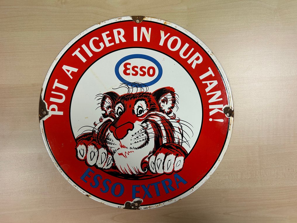 Sign - Esso - Catawiki