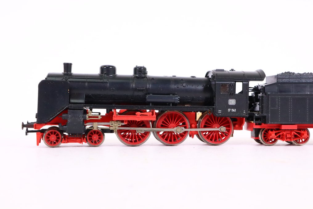 Roco H0 - Steam locomotive with tender (1) - BR 17 1141 - DB - Catawiki
