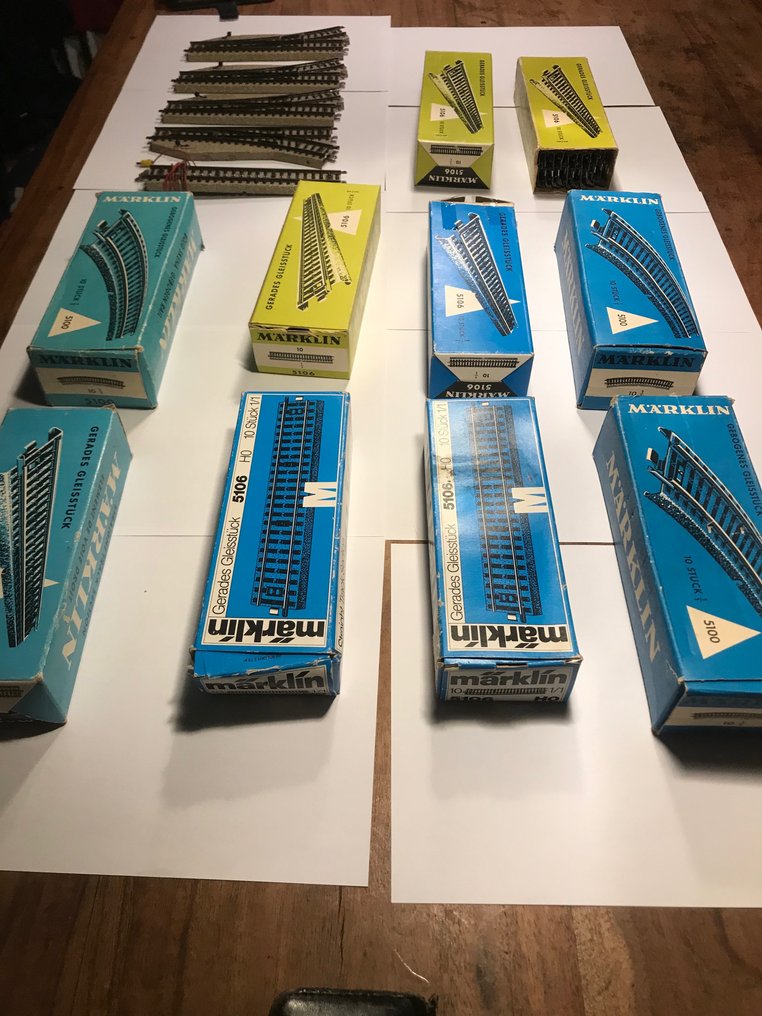 Märklin H0 - 5100/5106/5202 - Spår för modelltåg (105) - M Rails - Catawiki