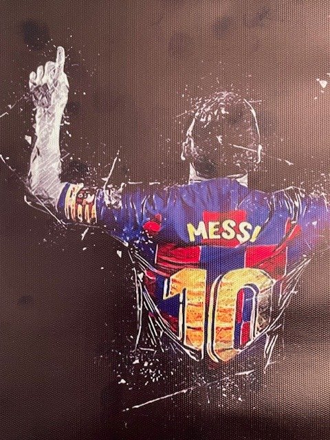 FC Barcelona - Spanish Football League - Lionel Messi - Print - Catawiki