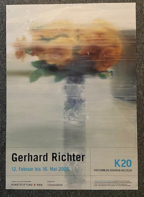 after Gerhard Richter - Exhibition poster 2. Februar bis 16. Mai 2005 - Catawiki