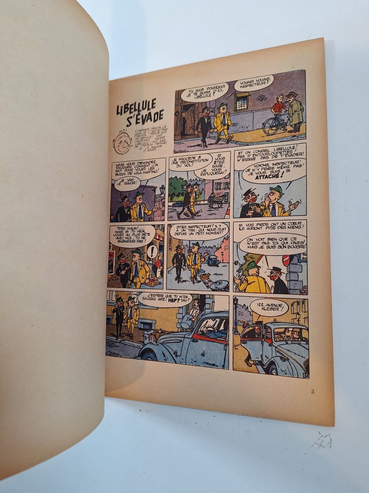 Gil Jourdan T1 Libellule Sévade B 1 Album Eerste Druk 1959