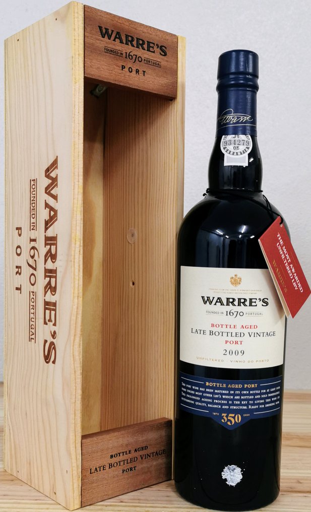 2009 Warre's Unfiltered - Oporto Late Bottled Vintage Port - 4 Bottles (0.75L) - Catawiki