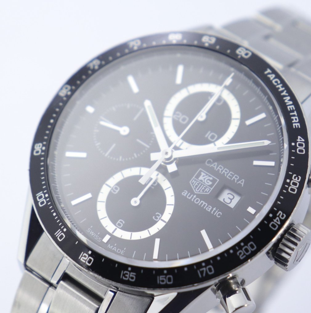 TAG Heuer - CARRERA Calibre 16 Date - NO RESERVE PRICE - CV2010 - Men - 2000-2010 - Catawiki