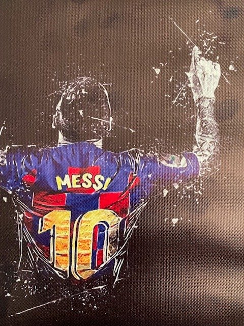 FC Barcelona - Spanish Football League - Lionel Messi - Print - Catawiki