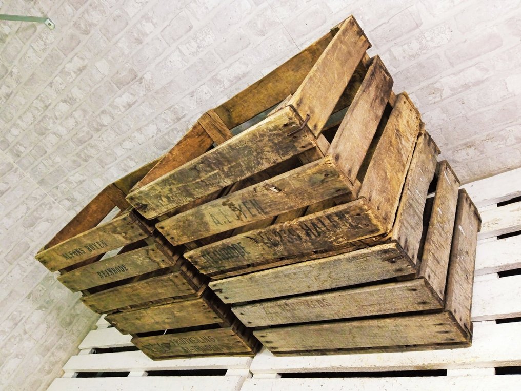 Kist (4) - Vintage houten kist - Hout - Catawiki