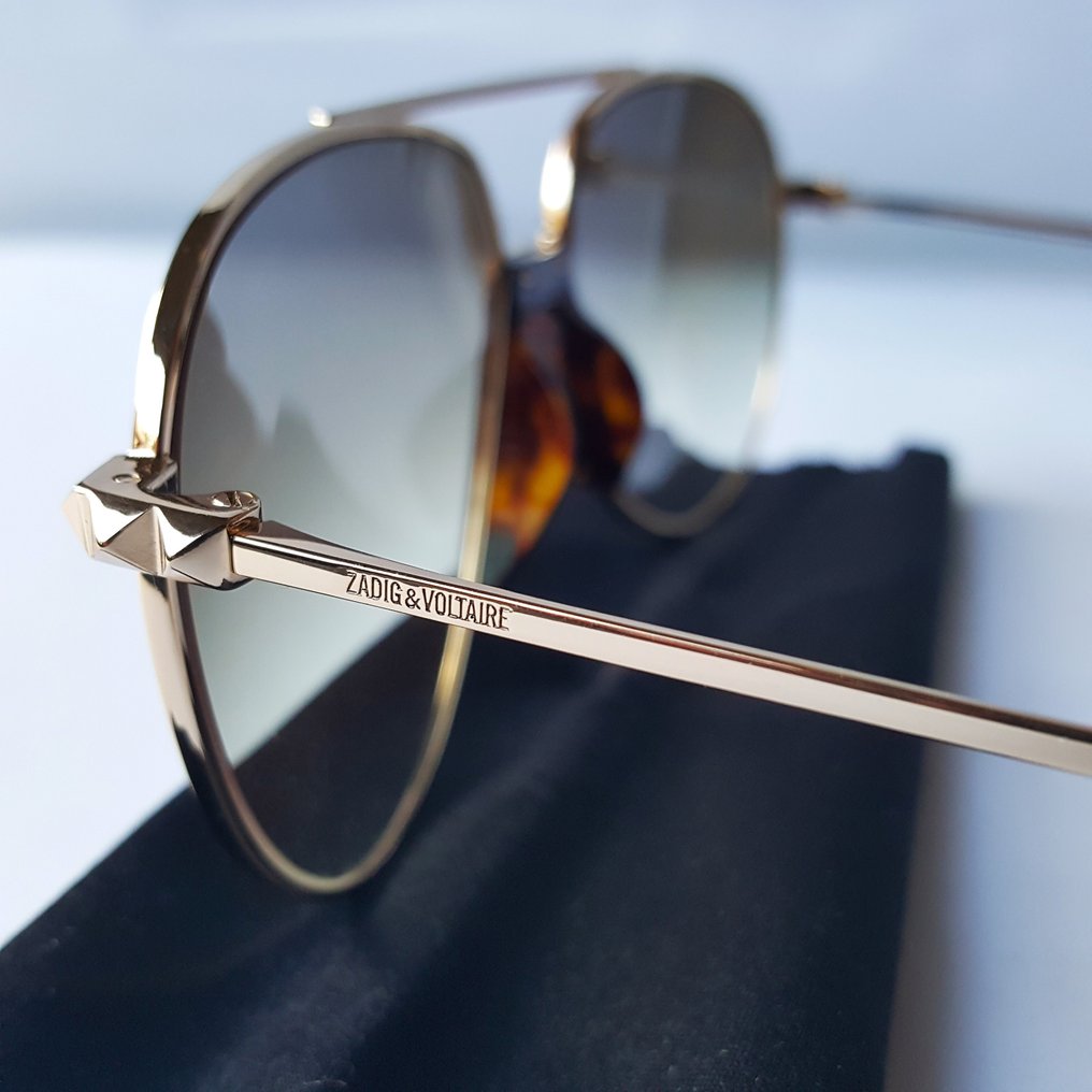 Zadig & Voltaire - Gold - Aviator - New - Gafas de sol - Catawiki