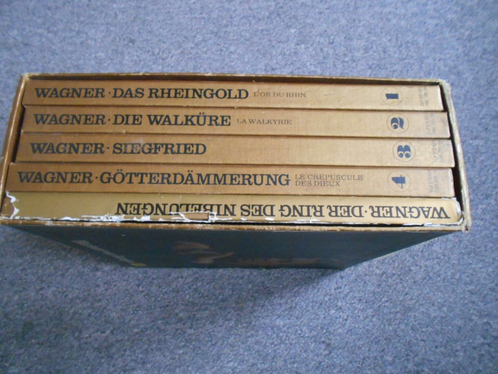 Karajan - DGG: Wagner : Der Ring des Nibelungen - Coffret LP - Pressage inconnu - 1975 - Catawiki