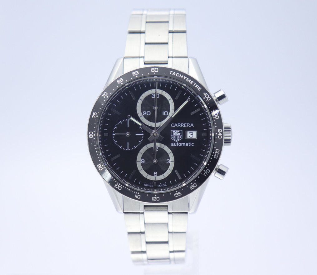TAG Heuer - CARRERA Calibre 16 Date - NO RESERVE PRICE - CV2010 - Men - 2000-2010 - Catawiki