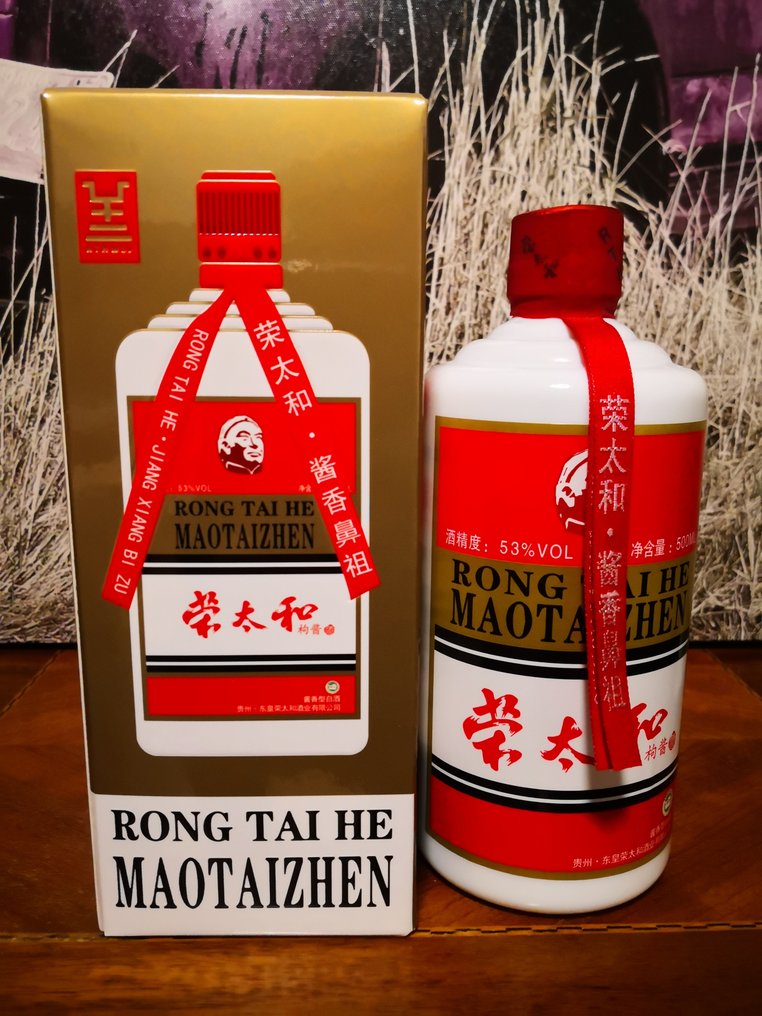 Rong Tai He Maotaizhen Baijiu - b. 2010 - obecnie - 500ml - Catawiki