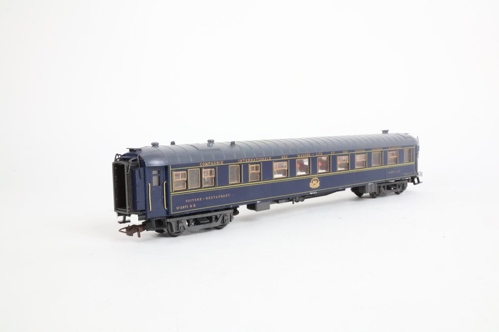 Rivarossi H0 3631 Model Train Passenger Carriage 1 Pullman Restaurant Cart Vr 2871