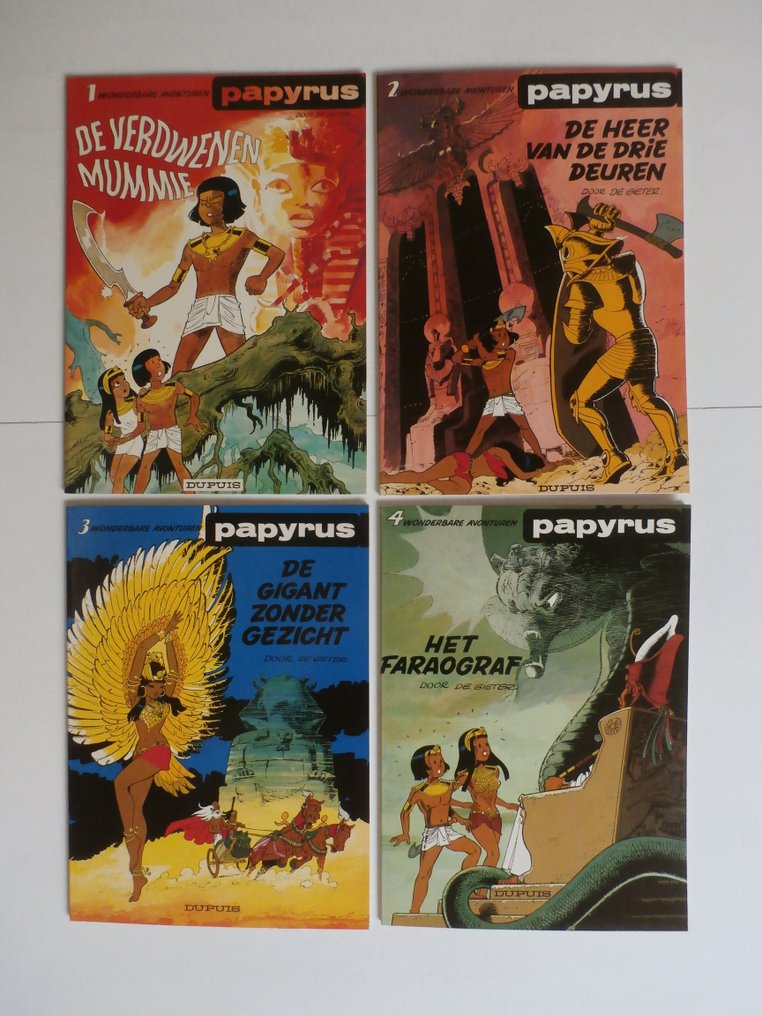 Papyrus 1 t/m 33 - Complete reeks - 33 Album - Eerste druk - 1978/2015 ...