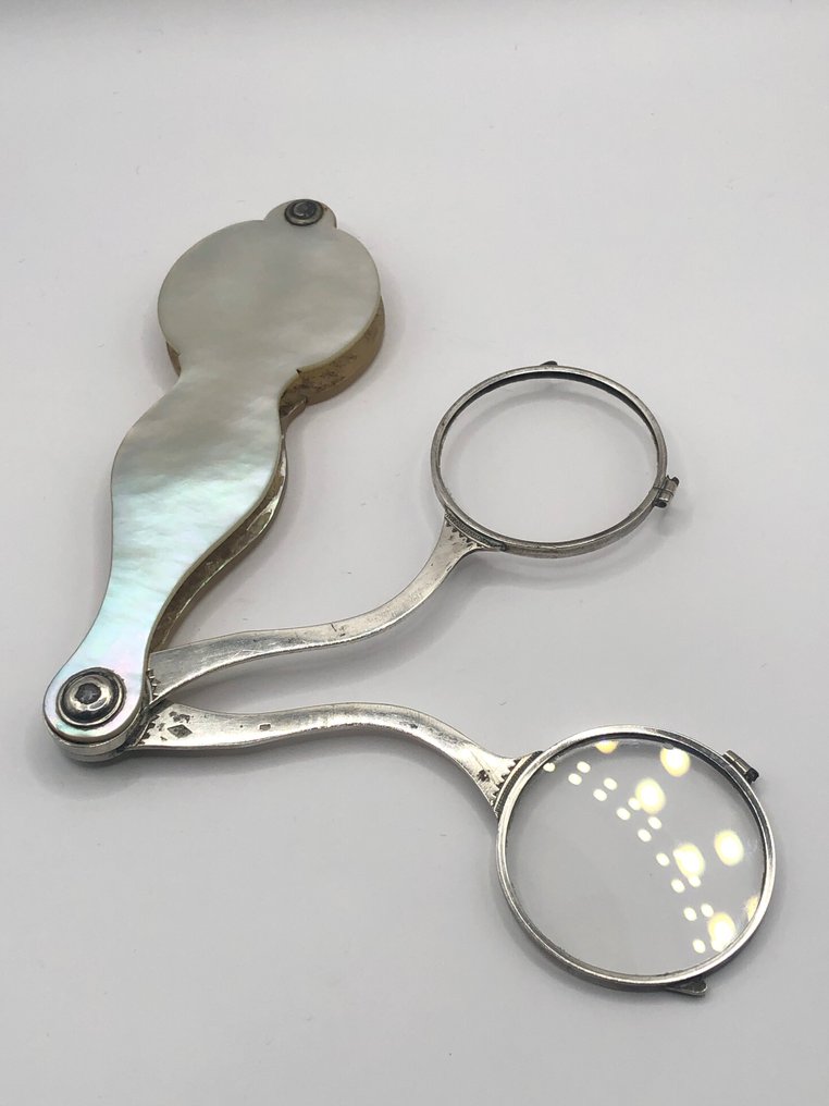 Handmade - Lorgnon a main ancienne monocle théâtre opéra - late 19th ...