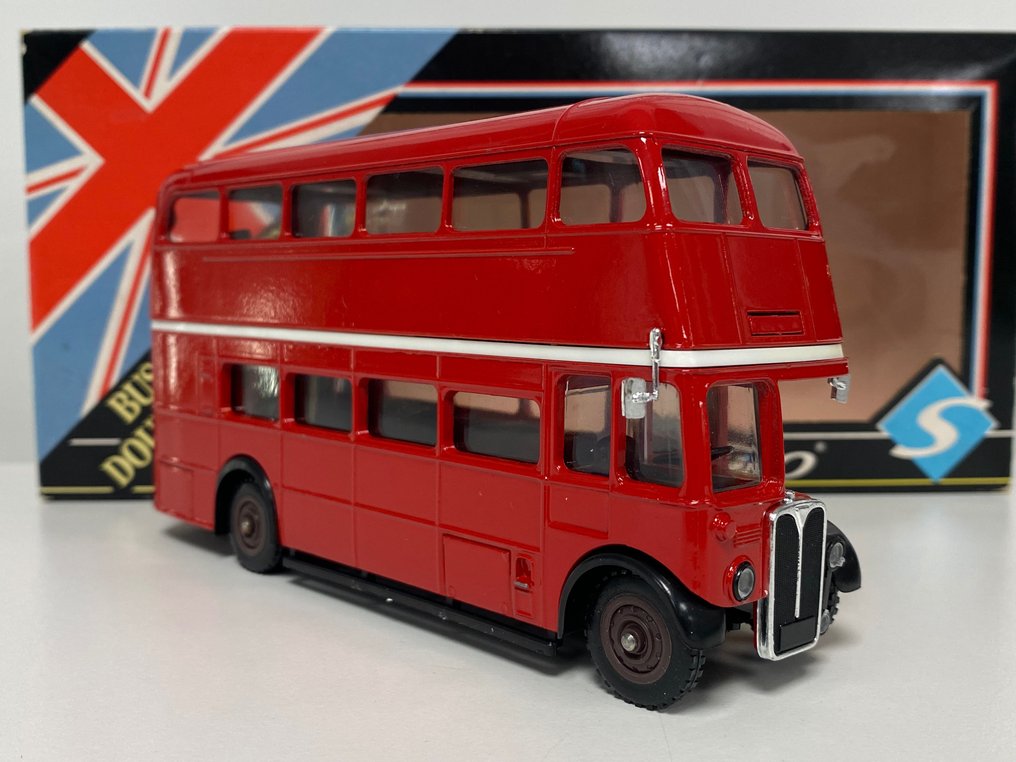 Solido 1:50 - 1 - Model bus - AEC Double Decker Maples Furniture 1960 ...