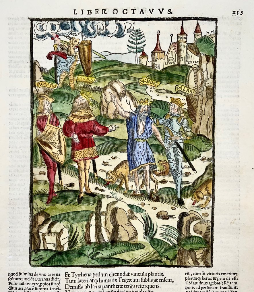 Master of the Gruninger School - Vergil’s Aeneid woodcut folio - The ...