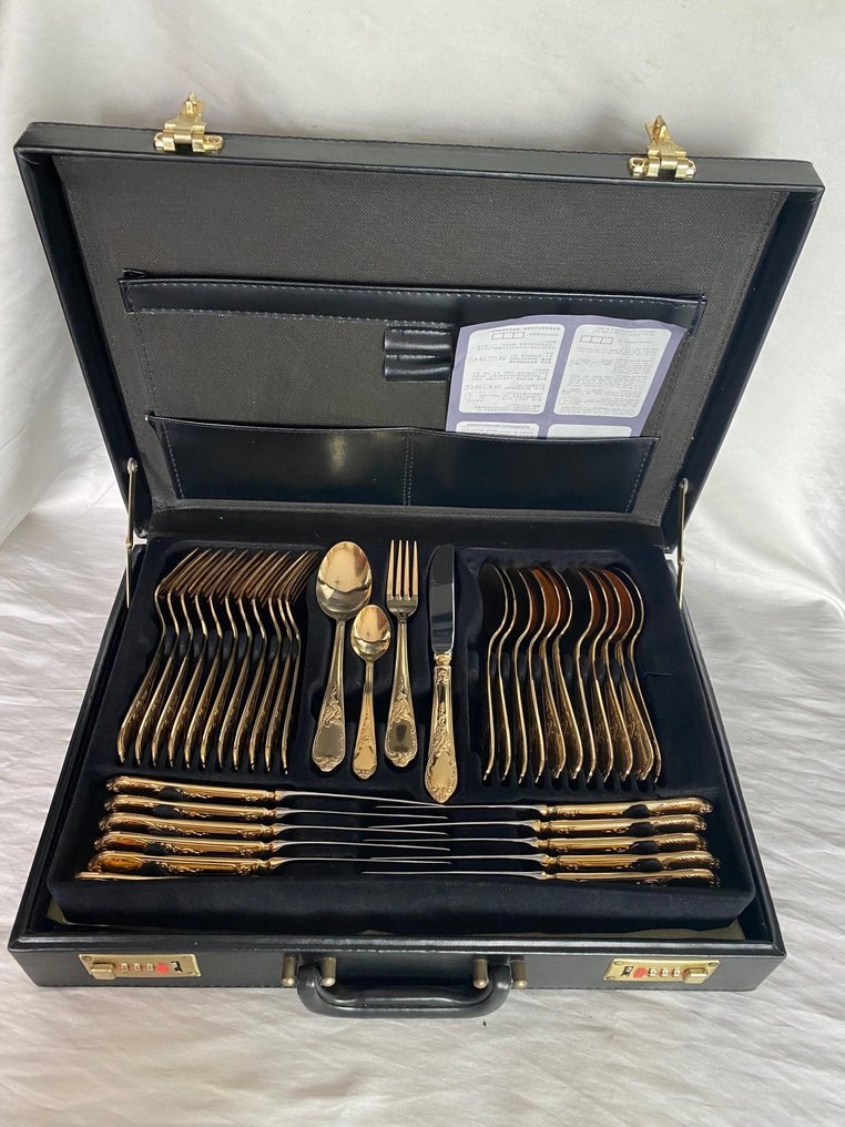 Luxe Edelstahl Rostfrei cutlery of German origin - Baroque - 23/24 ...