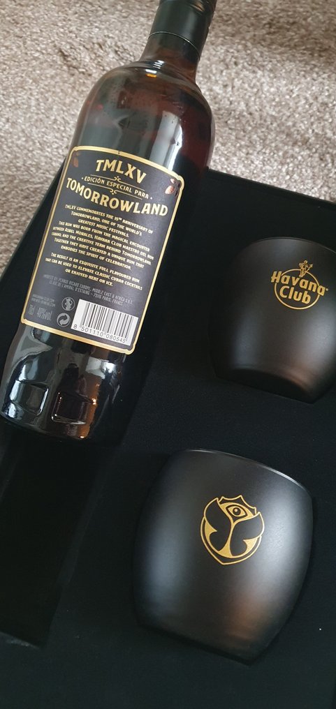 Havana Club - Tomorrowland TMLXV - Limited Edition Gift Box - b. 2019 - 0.7 Ltr - Catawiki