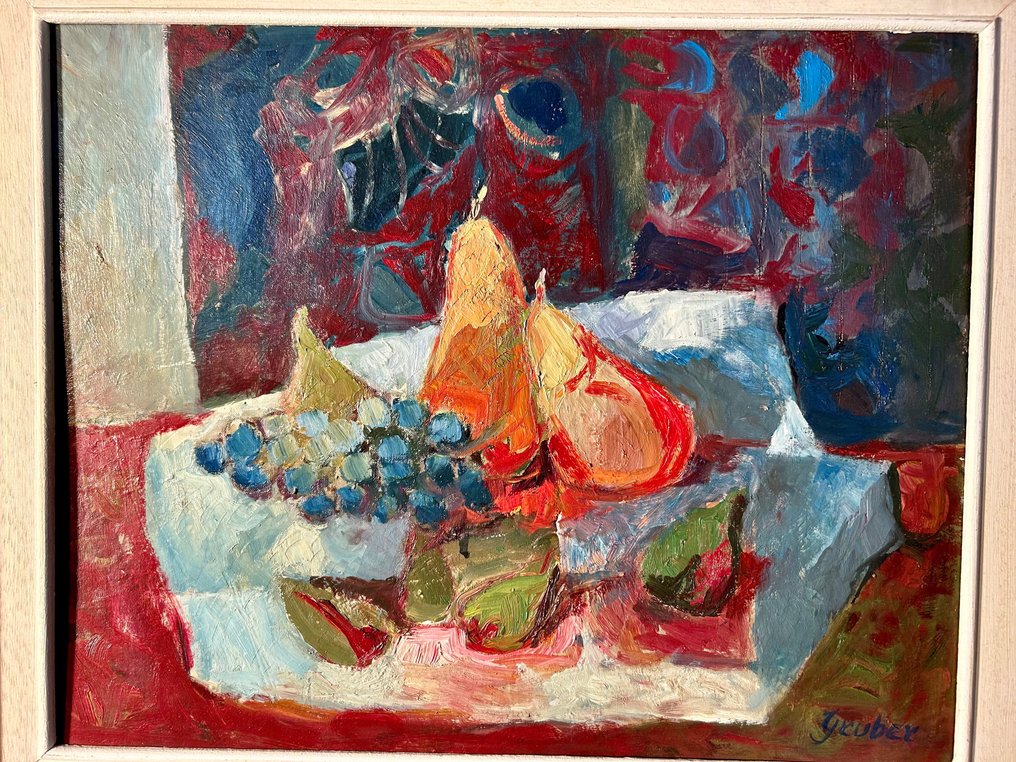 Hannes Gruber (1928–2016) - Natura Morta - Catawiki