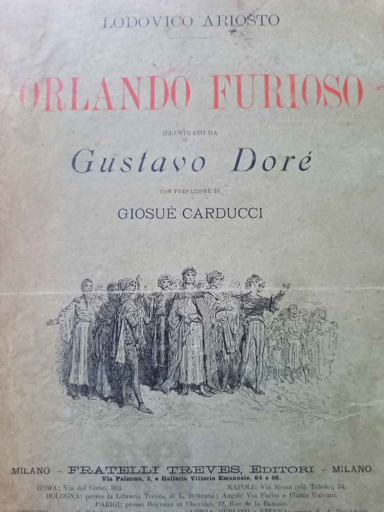 Lodovico Ariosto/Gustave Dore - Orlando Furioso - 1889 - Catawiki