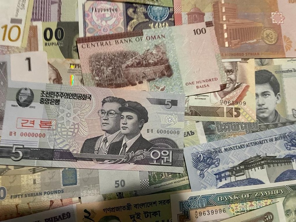 World - 250 Banknotes - Various dates - Catawiki