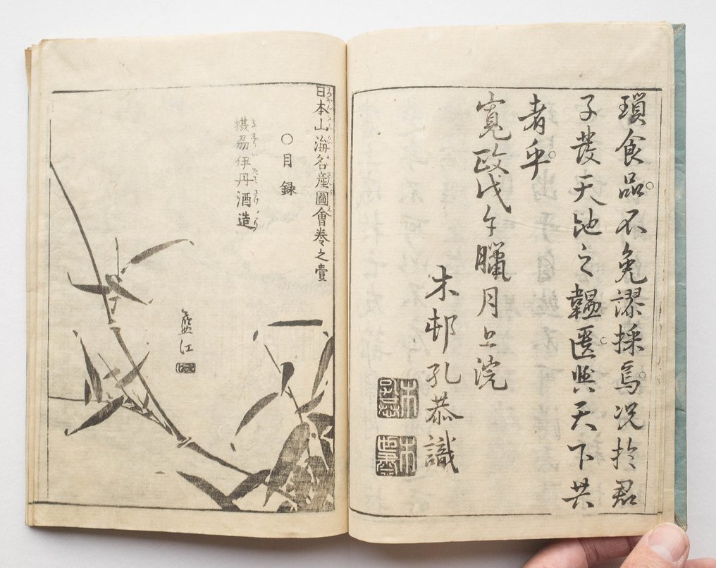 Shitomi Kangetsu 蔀関月 (1747-1797) - "Nihon sankai meisan zue" 日本山海名産図会 ...