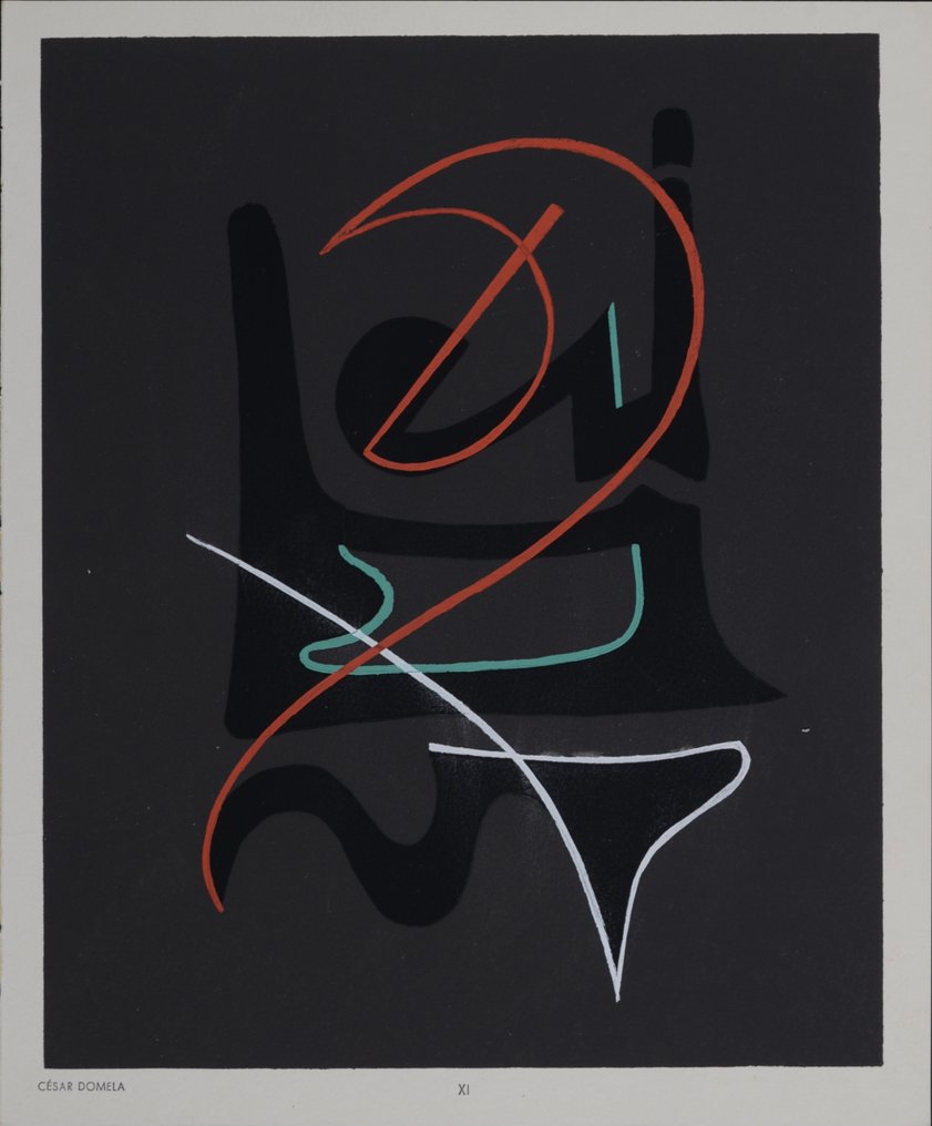 César Domela (After) - Composition XI - Catawiki