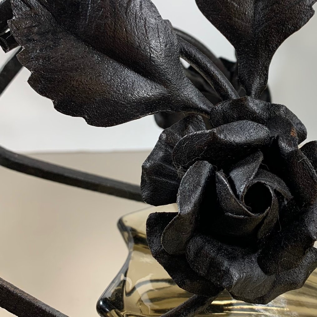 Verrerie de Scailmont - Plateau - Art deco glass fruitschaal met ...