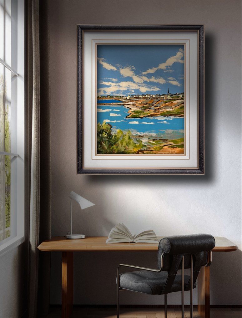 Jiel - Les belles couleurs de Saint Malo - NO RESERVE - Catawiki