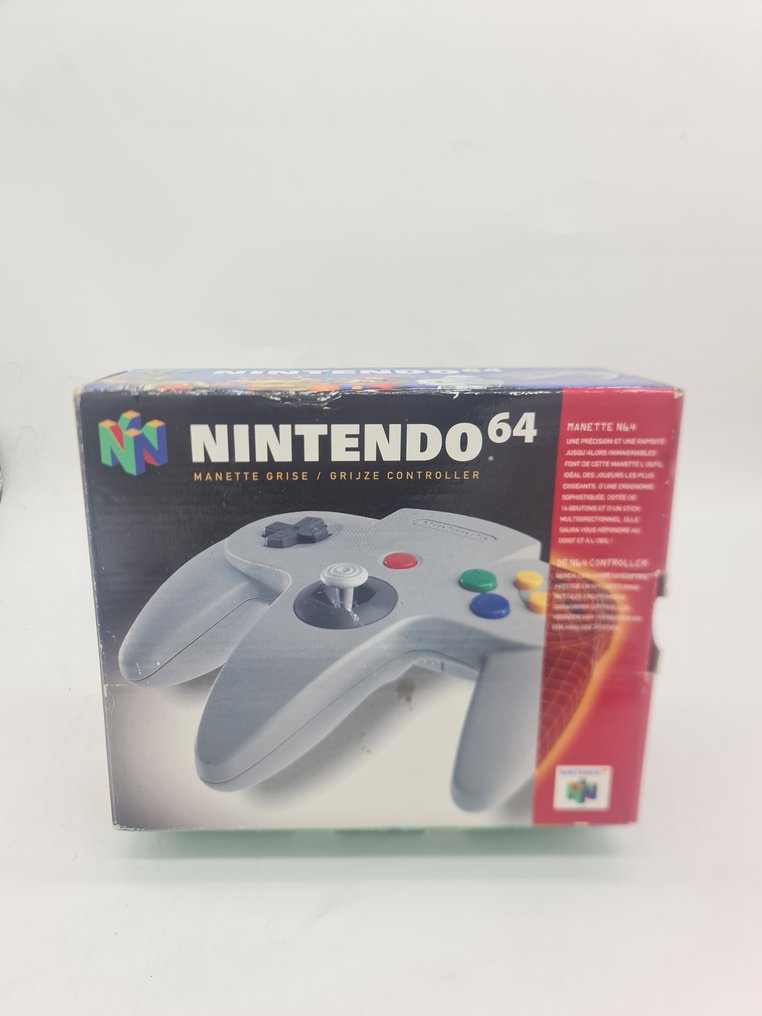Nintendo, RARE Nintendo 64-Bit N64 1st print N64 OFFICAL GREY ...