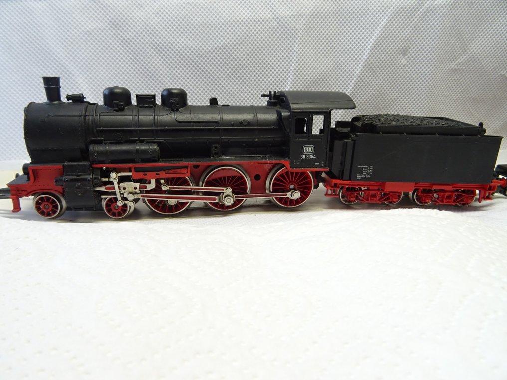 Märklin H0 - 3099/4413/4513 - Train set (5) - 1 steam locomotive BR 38 ...