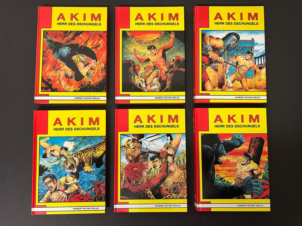 Akim Bücher Hethke Nummern 1 - 9 (9) - Akim Hethke Gb (4) - Neue Serie Akim P (22) - Akim der ...
