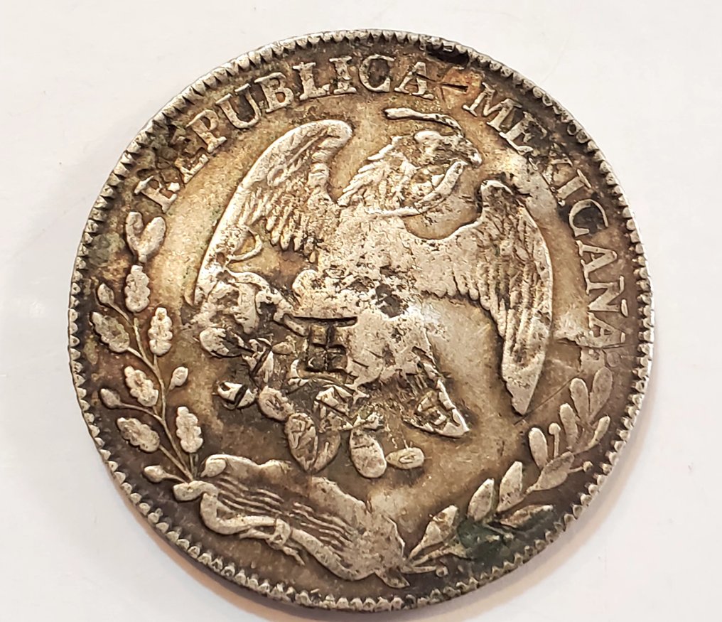 China, México. 8 Reales 1879 with chopmarks - Catawiki