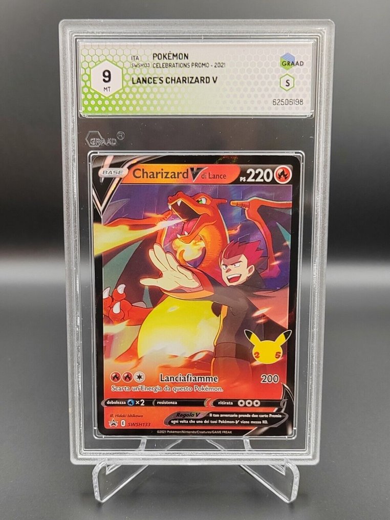 Pokémon - 7 Graded card - Pokémon - Lotto 7 carte Pokémon gradate GRAAD ...