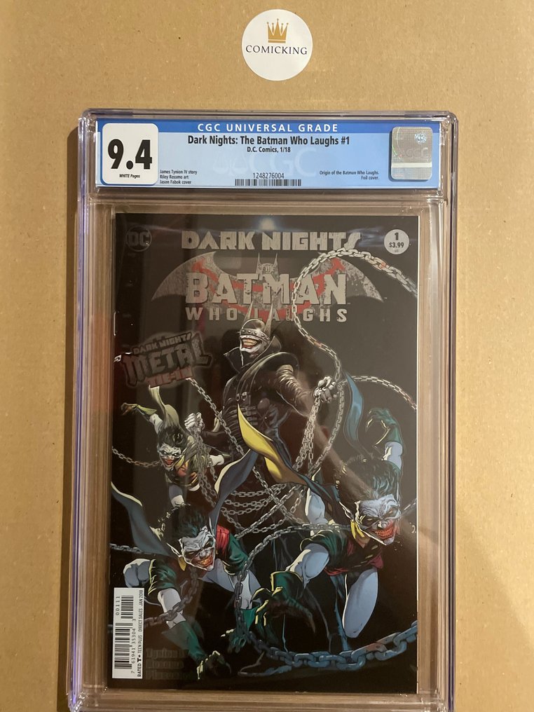 Dark Nights: The Batman Who Laughs 1 - Origin of the Batman Who Laughs ...