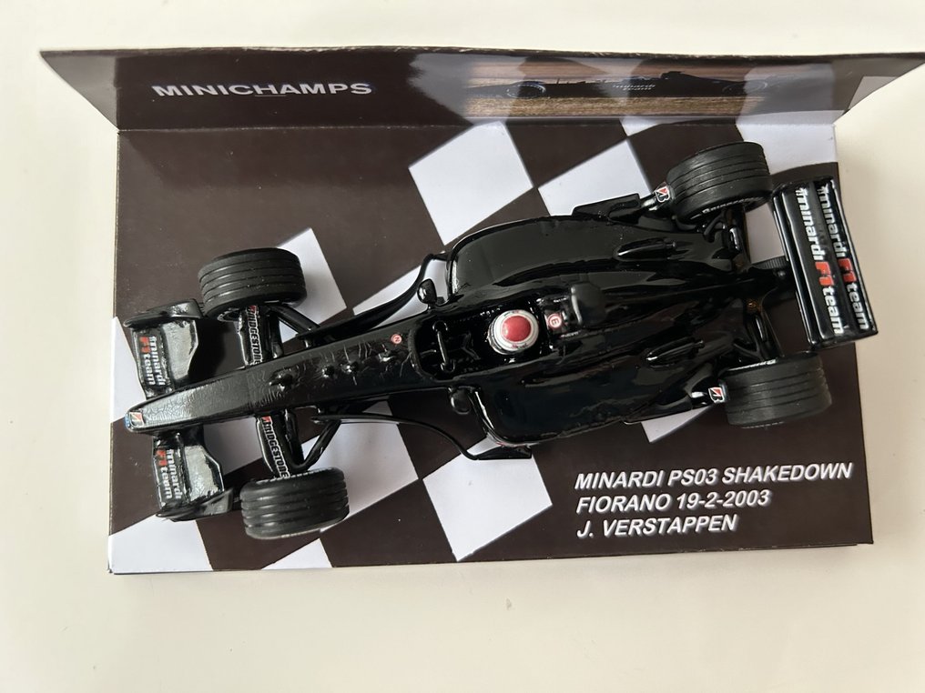 Minichamps 1:43 - 1 - Model raceauto - Jos Verstappen Minardi PS03 Test ...
