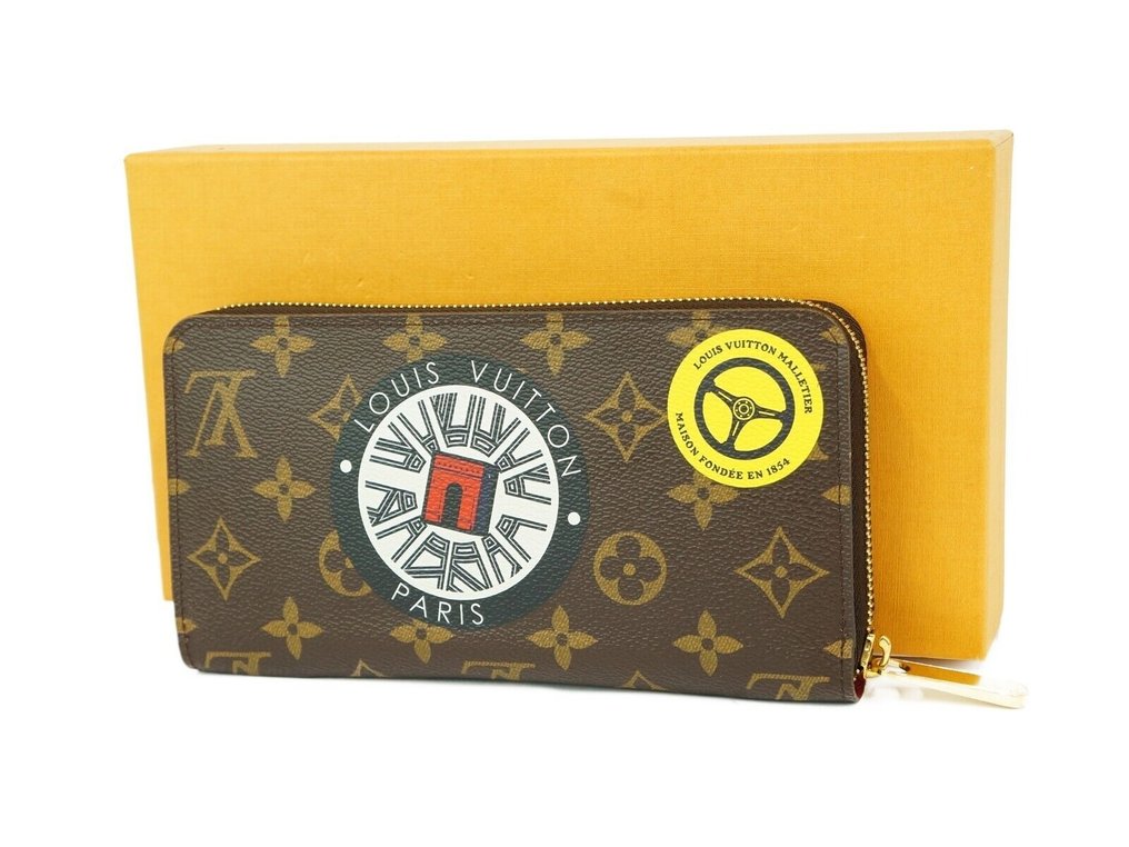Louis Vuitton - Monogram Sticker Zippy - Portemonnee - Catawiki