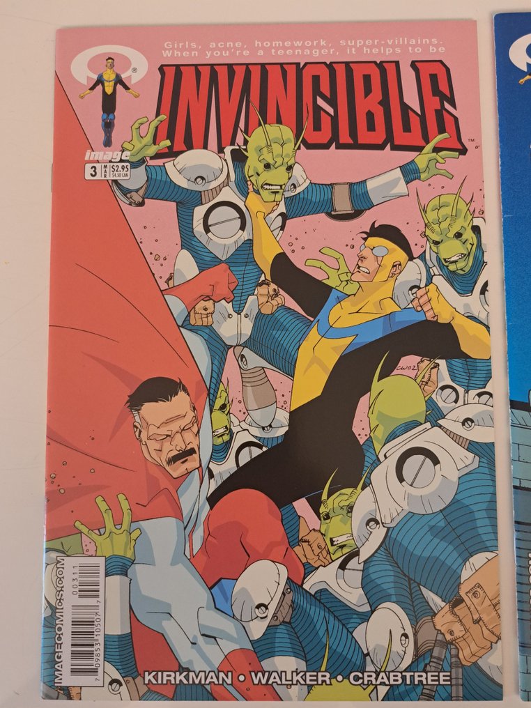 Invincible 2,3 - Invincible 2 e 3 key issou high grade - 2 Comic ...