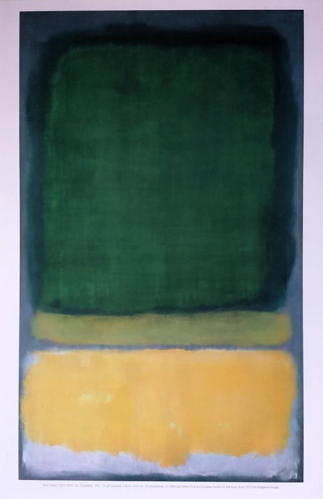 Mark Rothko (after) - No.9 1951 - 1950s - Catawiki