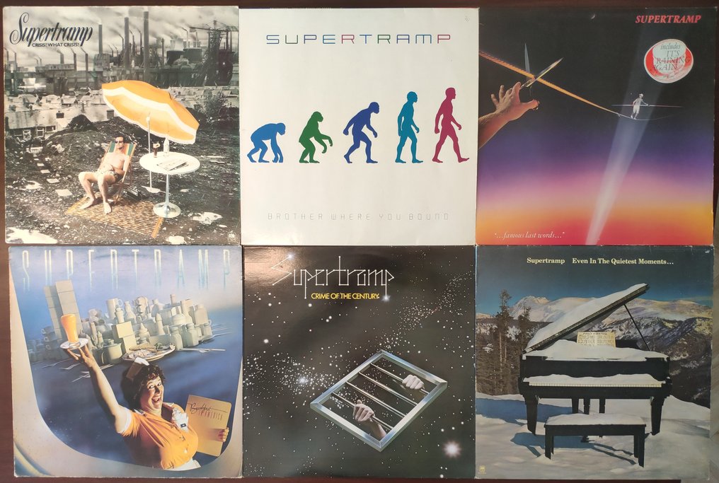 Supertramp - 6 Albums - Disque vinyle - 1975 - Catawiki