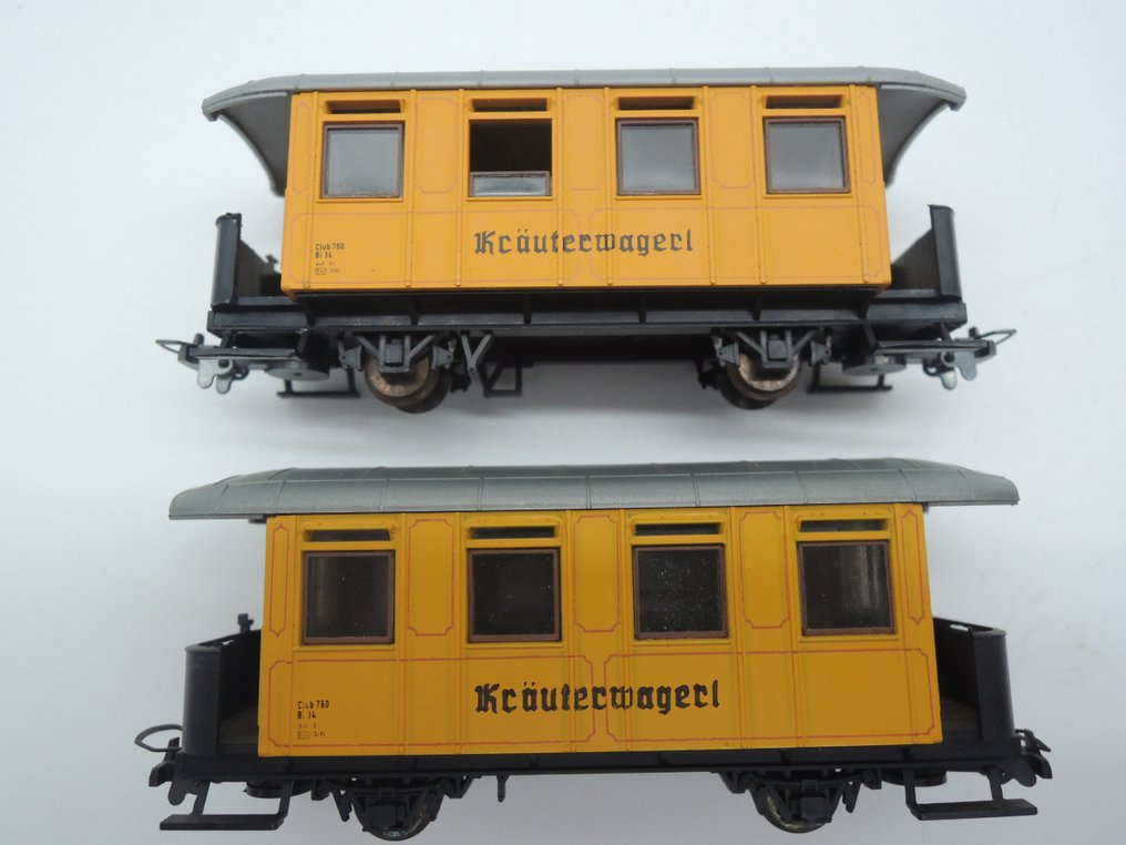 Liliput H0e - Uit set 7007 - Modellbahn-Personenwagen (8) - 8 ...